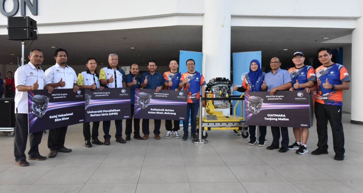 PROTON MEMBERI SUMBANGAN ENJIN UNTUK PEMAJUAN PENDIDIKAN – Elektronikar